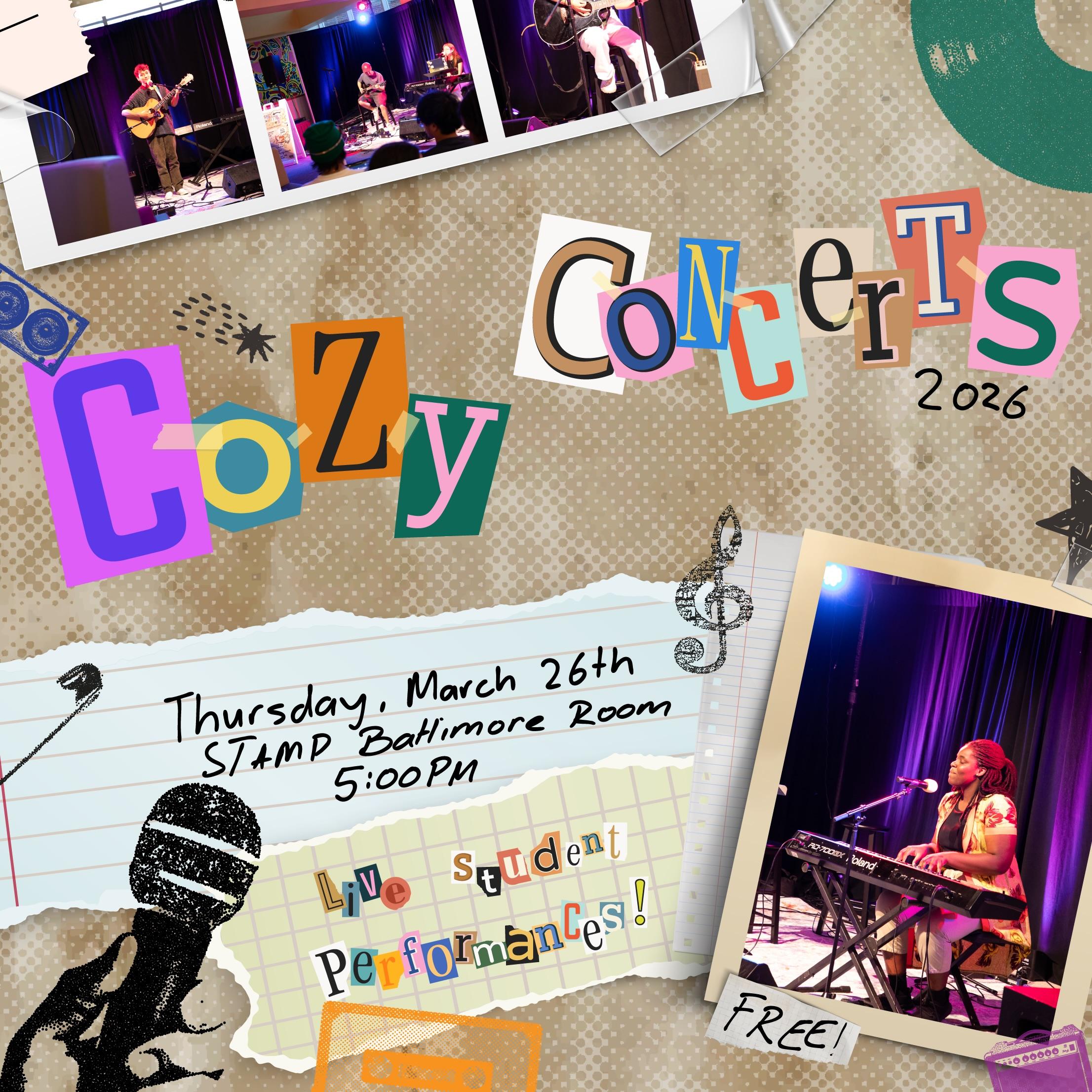 SEE Presents: Cozy Concerts 2 | Adele H. Stamp Student Union